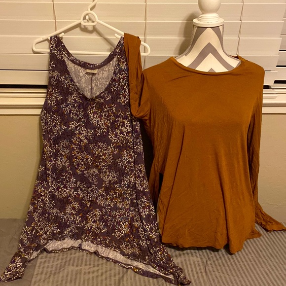 LOGO by Lori Goldstein | Tops | Logo 2 Piece Set Top | Poshmark